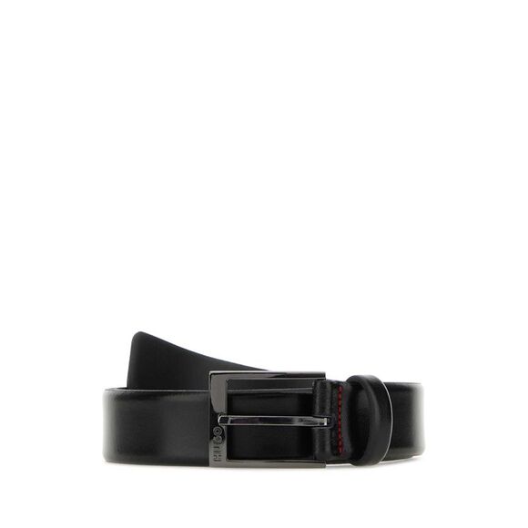 HUGO | Accessories | Hugo Black Leather Belt | Poshmark